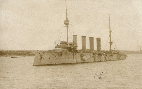 Hms Drake British Armoured Cruiser Sunk Editorial Stock Photo - Stock ...