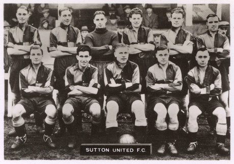 Sutton United Fc Football Team 1936 Editorial Stock Photo - Stock Image ...