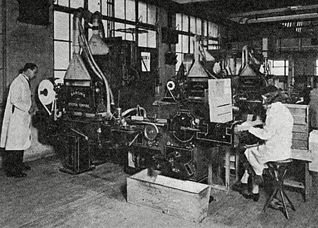 Cigarette Manufacturing Machinery Arcadia Works Carreras Editorial ...