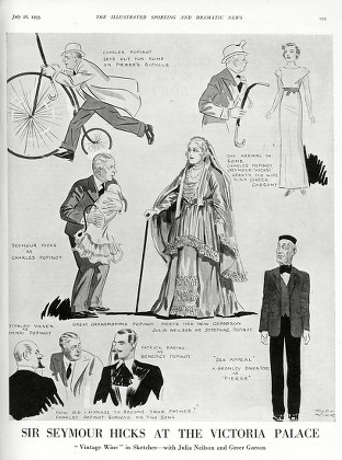 Sir Seymour Hicks Victoria Palace Theatre Editorial Stock Photo - Stock ...
