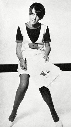 Mary Quant 1934 British Fashion Designer Editorial Stock Photo - Stock ...