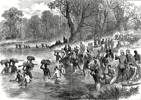 Return British Native Troops Their Expedition Editorial Stock Photo ...