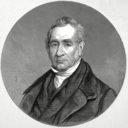 George Stephenson 17811848 English Railway Engineer Editorial Stock ...