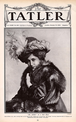 Tatler Front Cover Showing Lady De Editorial Stock Photo - Stock Image ...