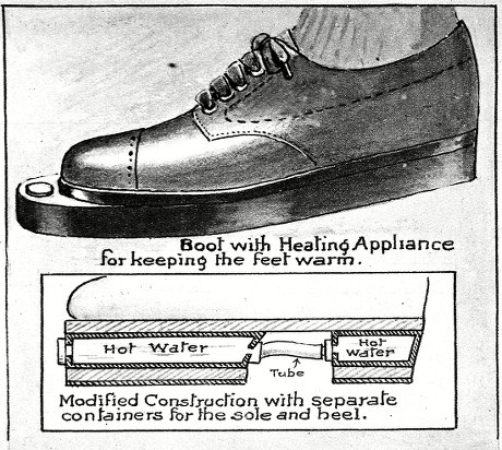 Illustration Showing Invention Patented 1921 Shoe Editorial Stock Photo ...