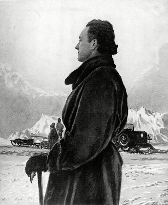 Photograph Rearadmiral Richard Byrd 18881957 American Editorial Stock ...