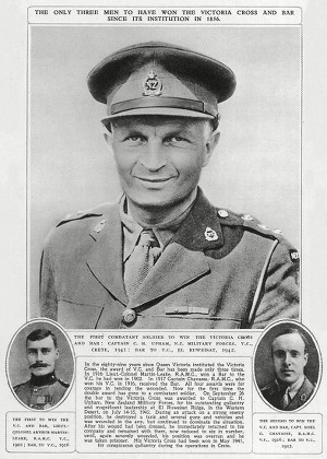 Portrait Double Vc Winner Captain Charles Editorial Stock Photo - Stock ...