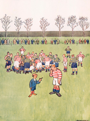 Humorous Colour Illustration By Kenneth Cyril Editorial Stock Photo ...