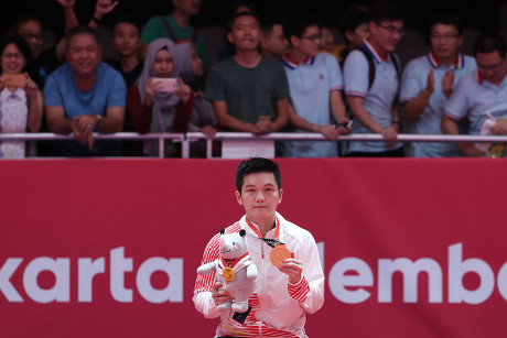 Gold Medalist Fan Zhendong China Poses Editorial Stock Photo - Stock ...