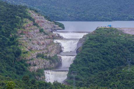 General View Lower Paung Laung Dam Editorial Stock Photo - Stock Image ...