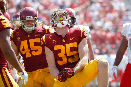 Usc Trojans Linebacker Cameron Smith 35 Editorial Stock Photo - Stock ...