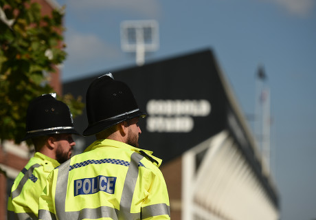 Police Monitor Grounds Outside Portman Road Editorial Stock Photo ...