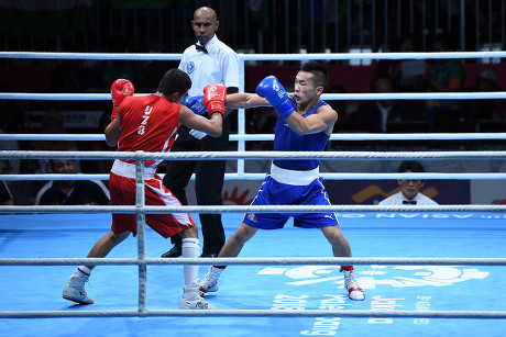 Tsendbaatar Erdenebat R Mongolia Competes Against Editorial Stock Photo ...