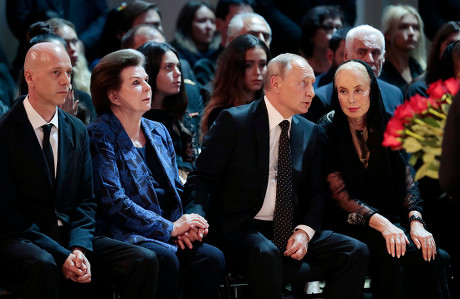 Russian President Vladimir Putin R Widow Editorial Stock Photo - Stock ...
