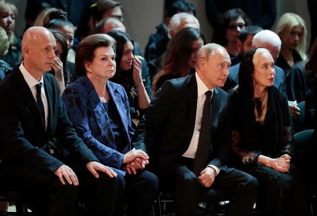 Russian President Vladimir Putin R Widow Editorial Stock Photo - Stock ...