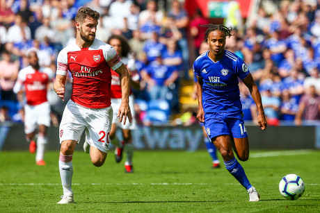 Bobby Reid Cardiff City Marked By Editorial Stock Photo - Stock Image ...