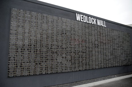 Wedlock Wall Editorial Stock Photo - Stock Image | Shutterstock