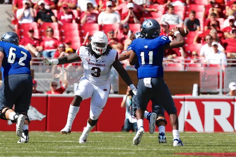 Razorback Linebacker Bumper Pool 16 Moves Editorial Stock Photo - Stock ...