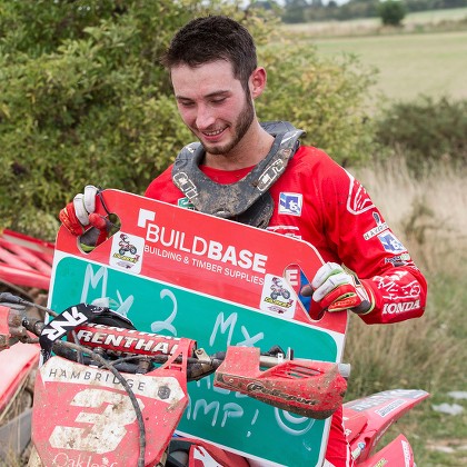 Josh Gilbertpro Mx2 Honda Adventure Centre Editorial Stock Photo ...