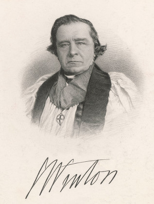 Samuel Wilberforce Bishop Oxford Opponent Darwins Editorial Stock Photo ...