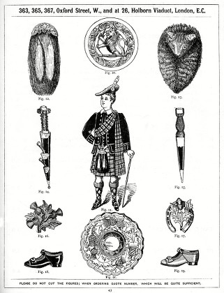 Our Boys Clothing Company Scottish Themed Editorial Stock Photo - Stock ...