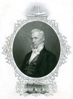 James Buchanan 17911868 15th President United Editorial Stock Photo ...
