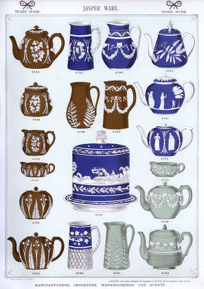 Jasper Ware Plate 36 Showing Wedgwoodstyle Editorial Stock Photo ...