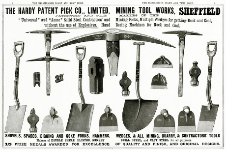 Selection Solid Steel Mining Hand Tools Editorial Stock Photo - Stock ...