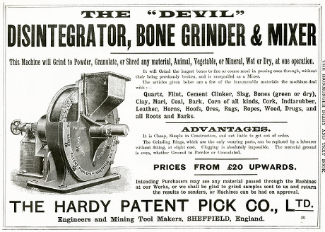 Devil Disintegrator Bone Grinder Mixer This Editorial Stock Photo - Stock Image | Shutterstock