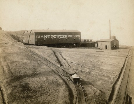 Giant Powder Works Explosive Powder Gunpowder Editorial Stock Photo ...