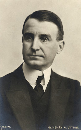 Sir Henry Alfred Lytton 18651936 English Editorial Stock Photo - Stock ...