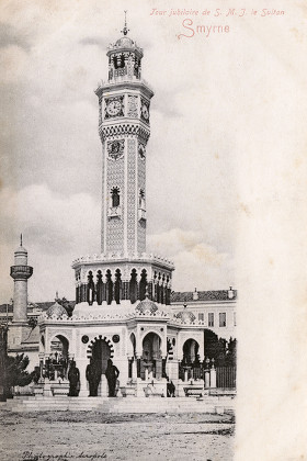 Izmir Turkey Tower Built Commemorate Jubilee Editorial Stock Photo ...