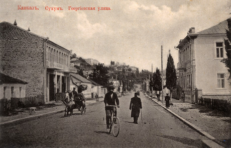 General Street Scene Sukhum Sukhumi Souchoum Editorial Stock Photo ...