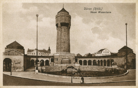 New Water Tower Duren Town North Editorial Stock Photo - Stock Image ...