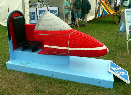 Fotos de stock de red arrows lego cockpit made 55000 bricks (exclusivas ...