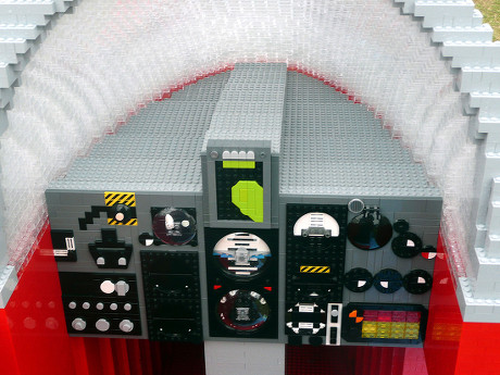 red arrows lego cockpit made 55000 bricks Stock Photos (Exclusive ...