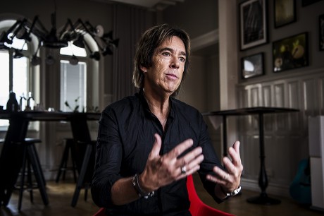 Per Gessle photo shoot, Stockholm, Sweden - 31 Aug 2018 Stock Pictures ...