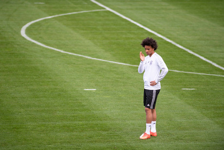 Germanys Player Leroy Sane Attends Training Editorial Stock Photo ...