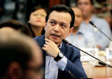 Philippine Senator Antonio Trillanes Iv Former Editorial Stock Photo ...