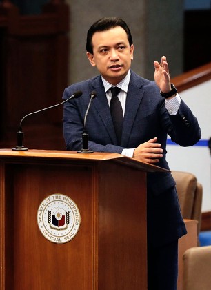 Philippine Senator Antonio Trillanes Iv Former Editorial Stock Photo ...