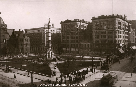 Lafayette Square Buffalo New York State Editorial Stock Photo - Stock ...