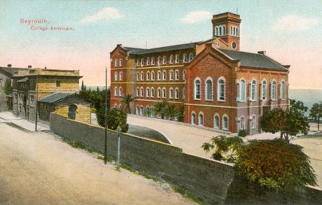 College Hall Syrian Protestant College Opened Editorial Stock Photo ...