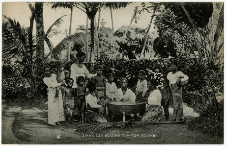 Playing Rabana Drum Sinhalese People Colombo Editorial Stock Photo ...