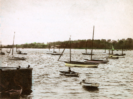 Bembridge Isle Wight Hampshire Harbour Photochrom Editorial Stock Photo ...