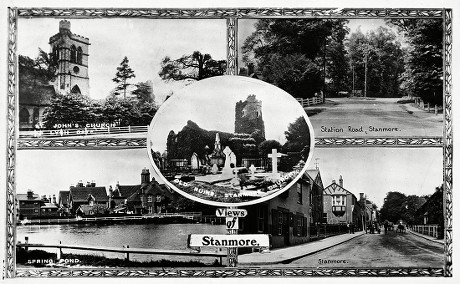 Five Views Stanmore Middlesex Old Ruins Editorial Stock Photo - Stock ...
