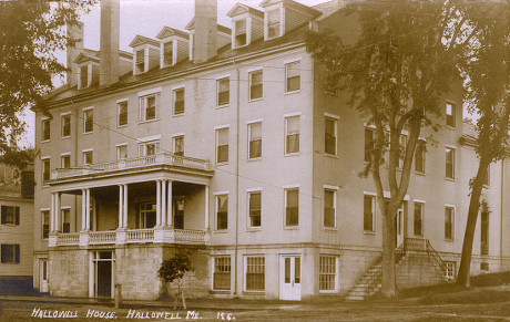 Hallowell House Hotel Second Street Hallowell Editorial Stock Photo ...