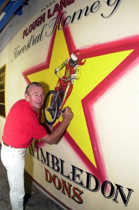 Speedway Legend Ronnie Moore Wimbledon Speedway Editorial Stock Photo ...