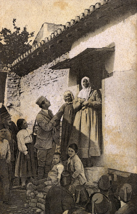 Thessaloniki Greece Venerable Black Turkish Woman Editorial Stock Photo ...