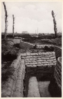 Wwi Trench System Small Belgian Port Editorial Stock Photo - Stock ...