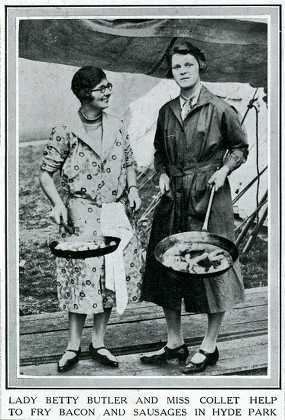 Lady Betty Butler Left Miss Collett Editorial Stock Photo - Stock Image ...